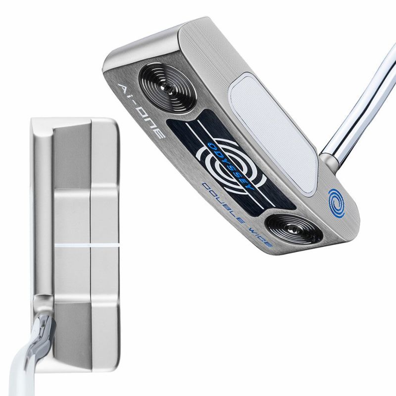オデッセイ AI-ONE SILVER DOUBLE WIDE DB パター メンズ 右用 STROKE